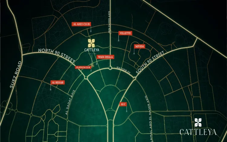 كمبوند كتاليا التجمع الخامس - Cattleya Compound 2026