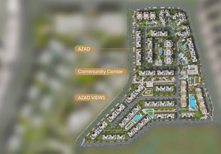 Compound Azad Views New Cairo By Tameer - 2026