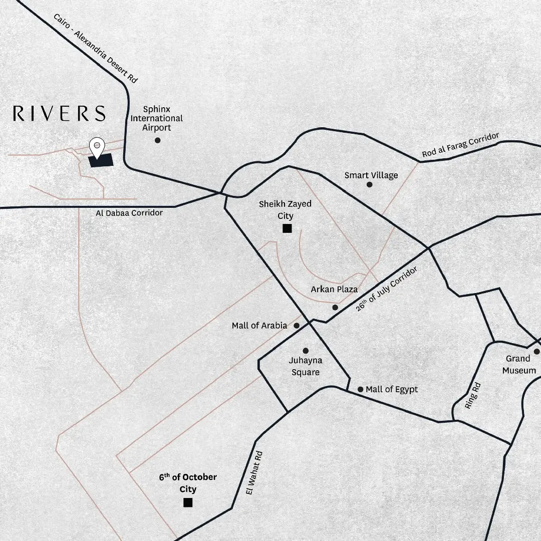Rivers Sheikh Zayed Compound By Tatweer Misr 2025